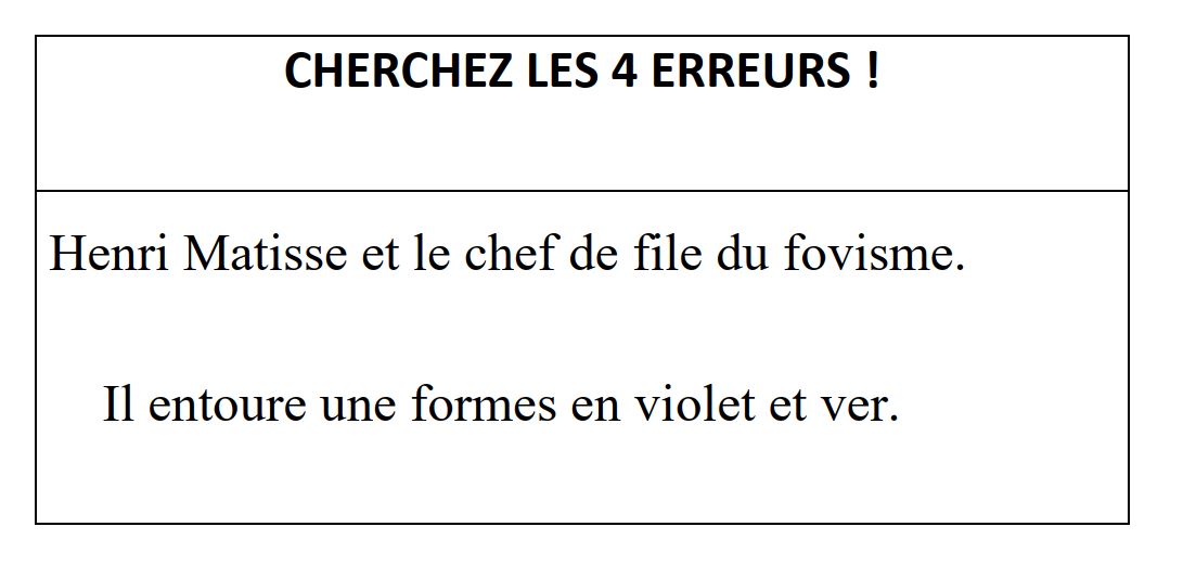 Orthographe – La trousse bleue