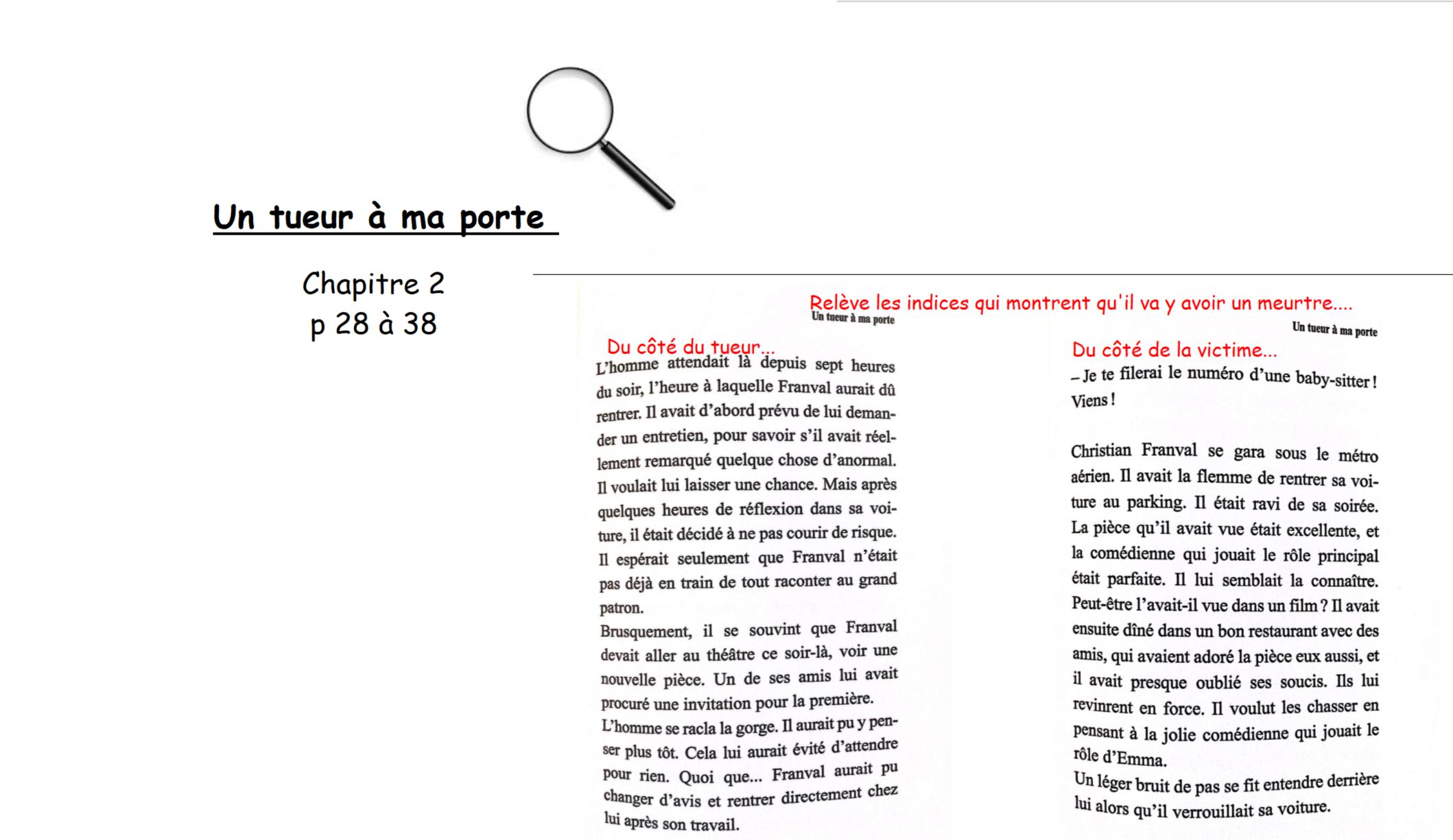 Un tueur à ma porte – La trousse bleue